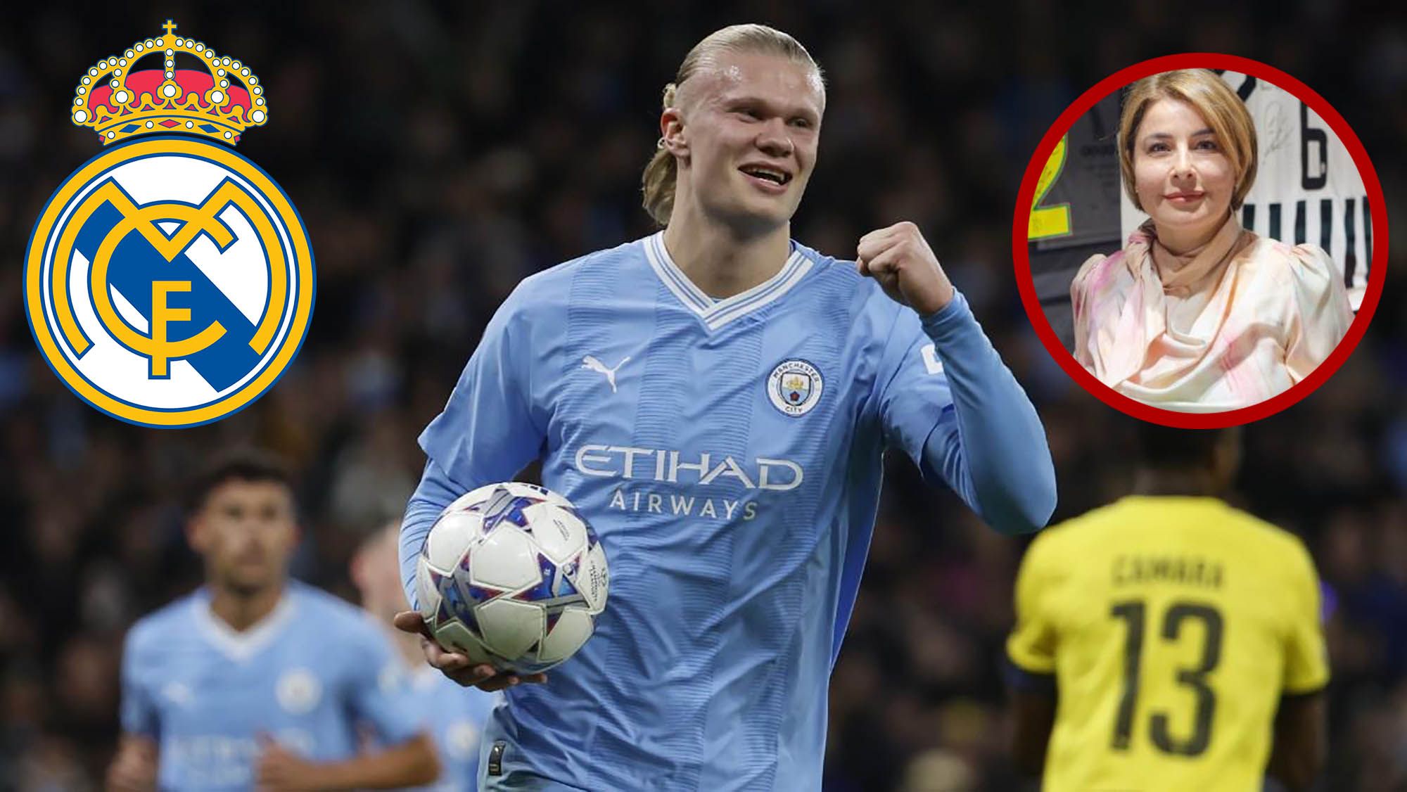 La representante de Haaland habla sobre su posible traspaso al Madrid y enciende todas las ...