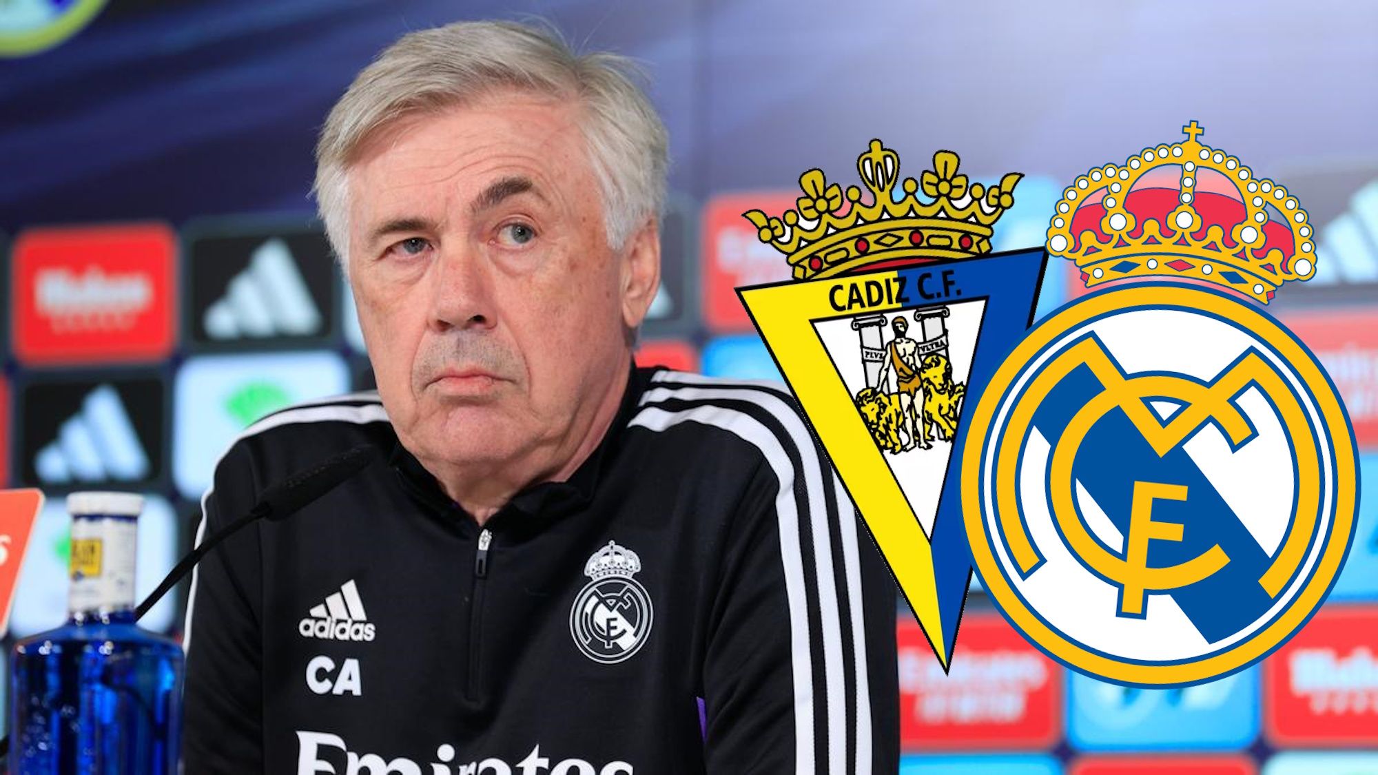 Florentino se lo ha dejado claro a Ancelotti, partido clave hoy en Cádiz: el Madrid, a por el ...