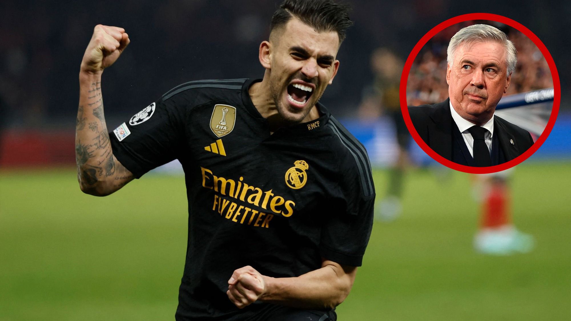 Ancelotti se abrazó a Ceballos tras su gol y se lo dijo a la cara: “Te has l…”