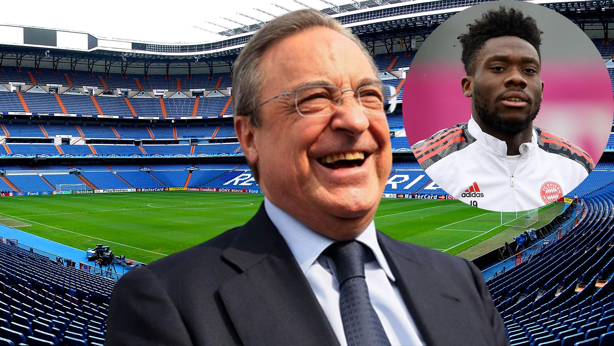 Florentino sonríe, el plan ha salido a la perfección: Alphonso Davies será madridista, y gratis