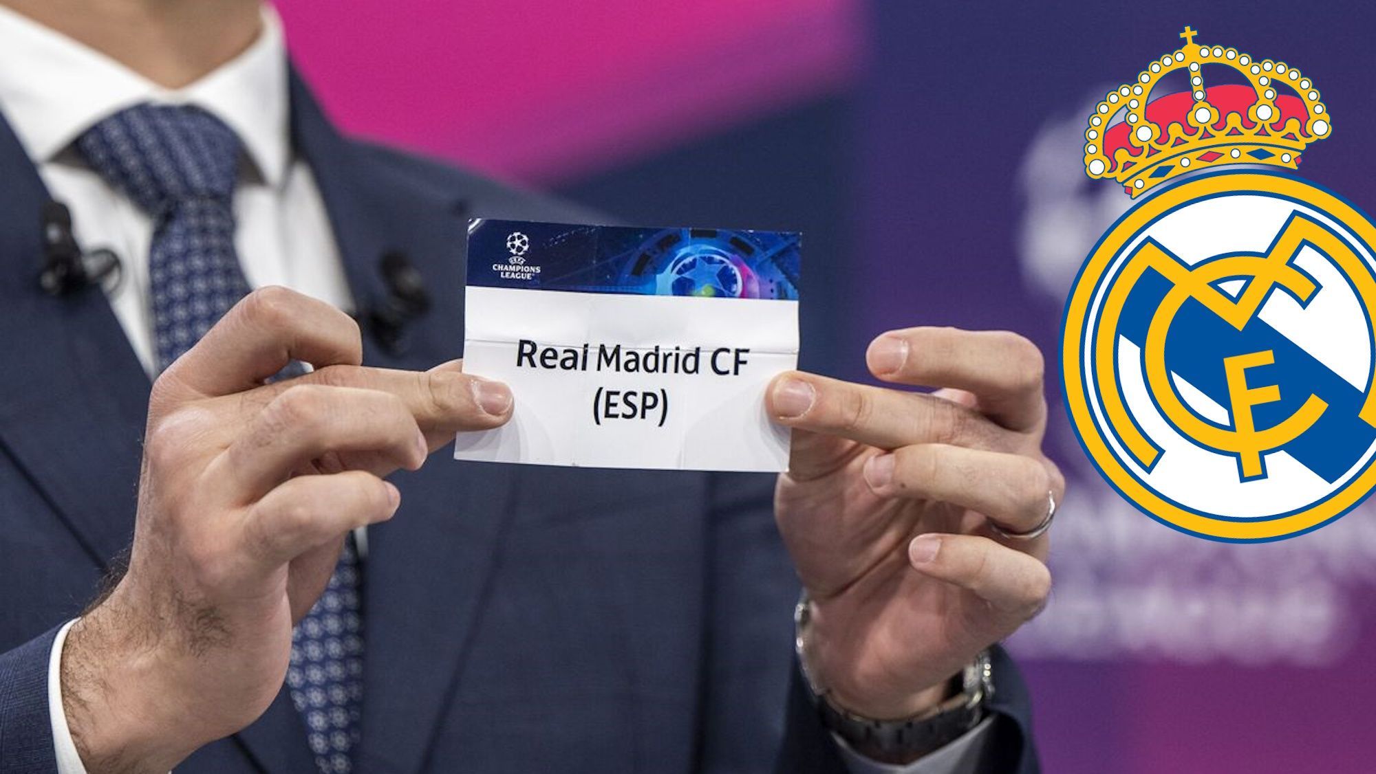 Oficial: ya se conoce el rival del Real Madrid en los octavos de final de la Champions y las ...