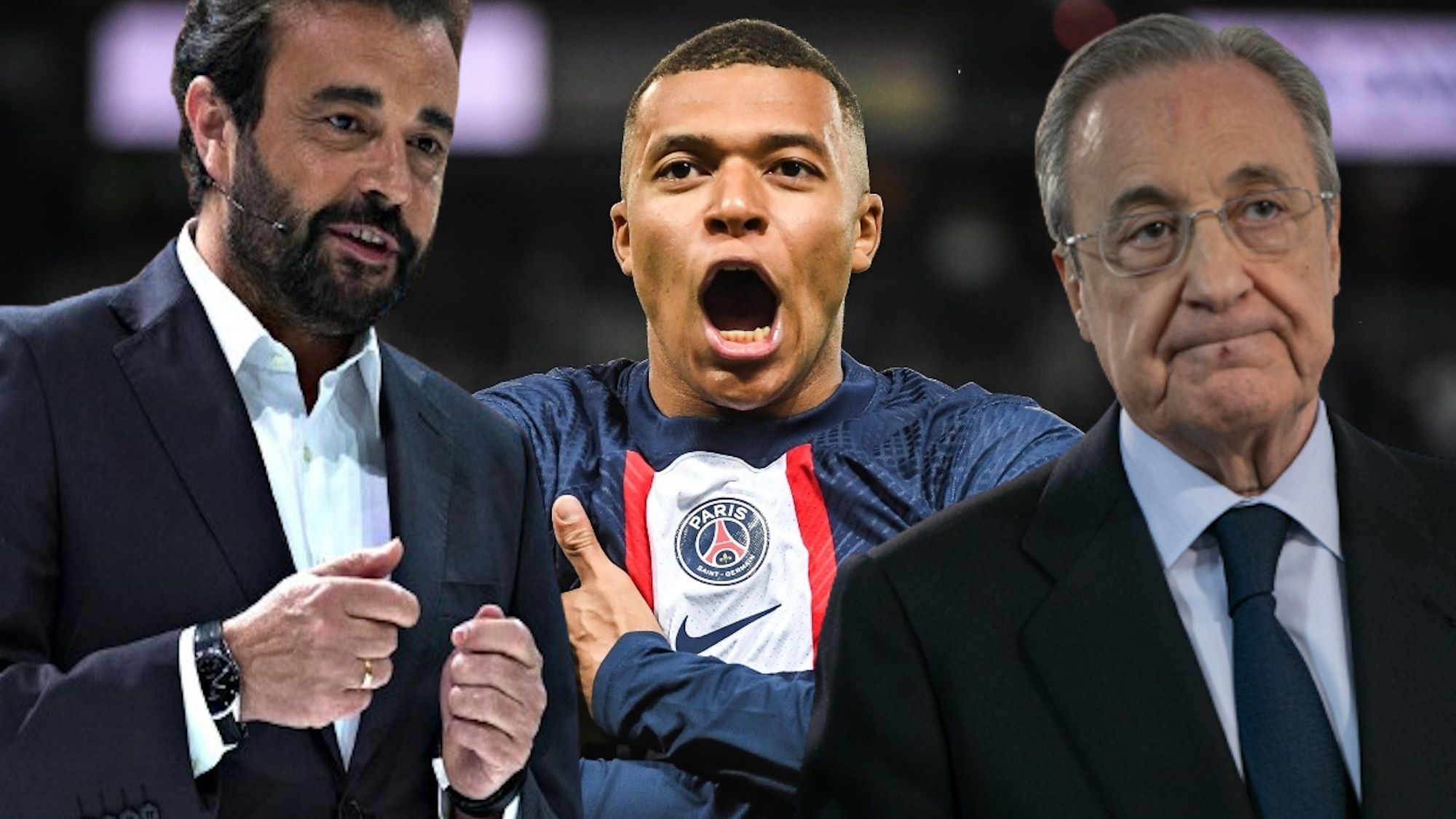 El tridente con el que Florentino y JAS negociarán por el fichaje de Mbappé: todo está en marcha