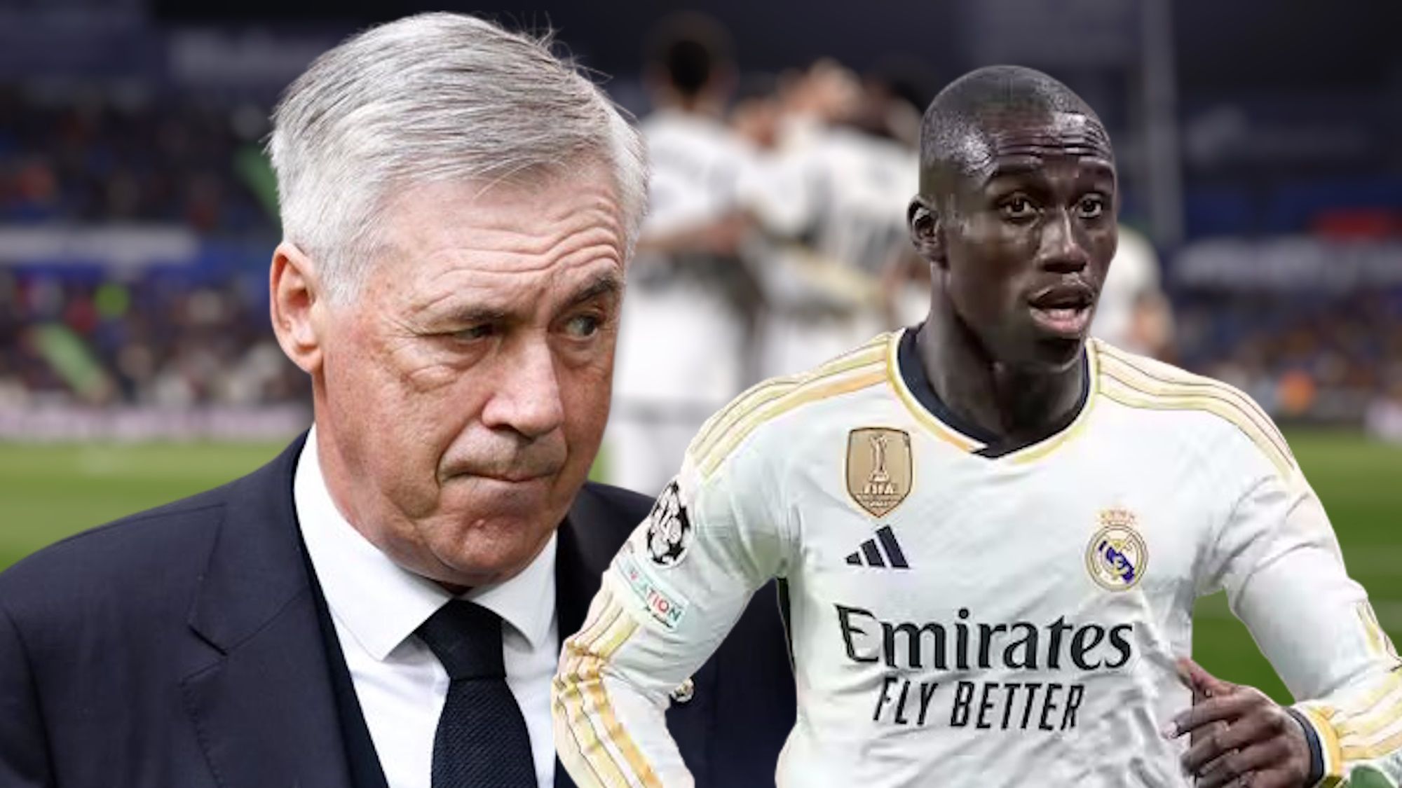 Mendy se fue a por Ancelotti al acabar el partido y se lo dejó muy claro: “Te vas a…”
