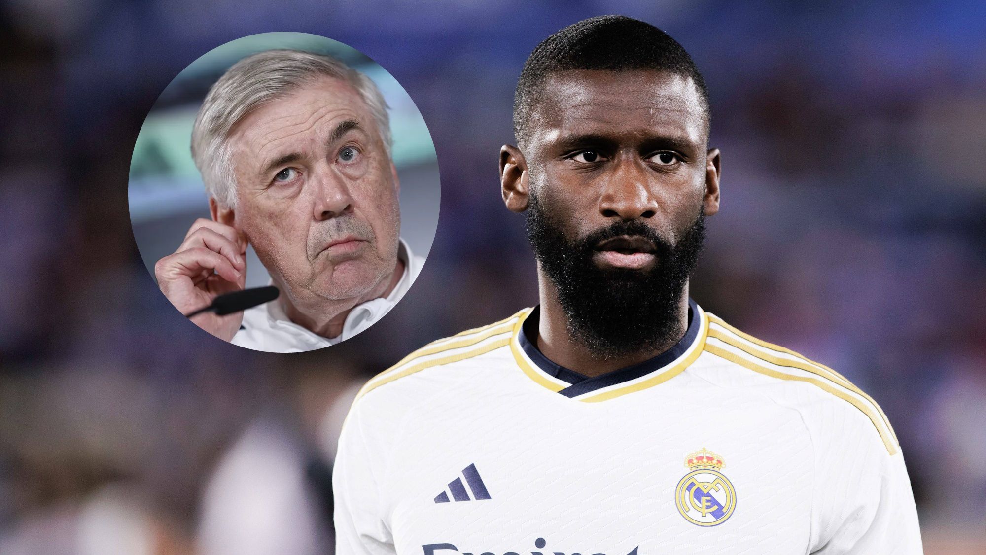 Rüdiger se ha ido a por Ancelotti, se lo ha dicho a la cara muy serio: “Míster, lo siento pero no…”