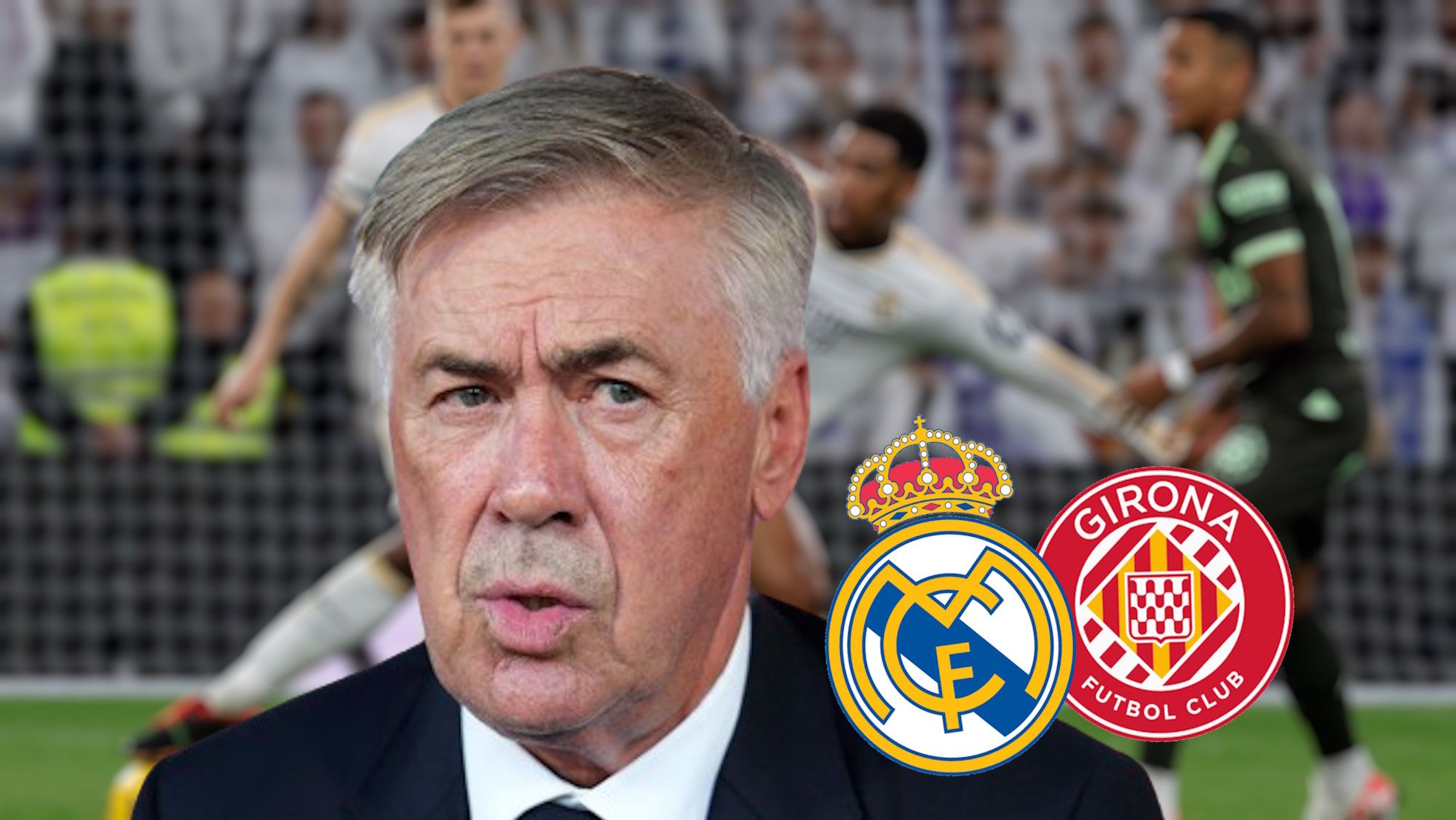 El grave problema que surgió en la victoria del Real Madrid ante el Girona: Ancelotti, preocupado