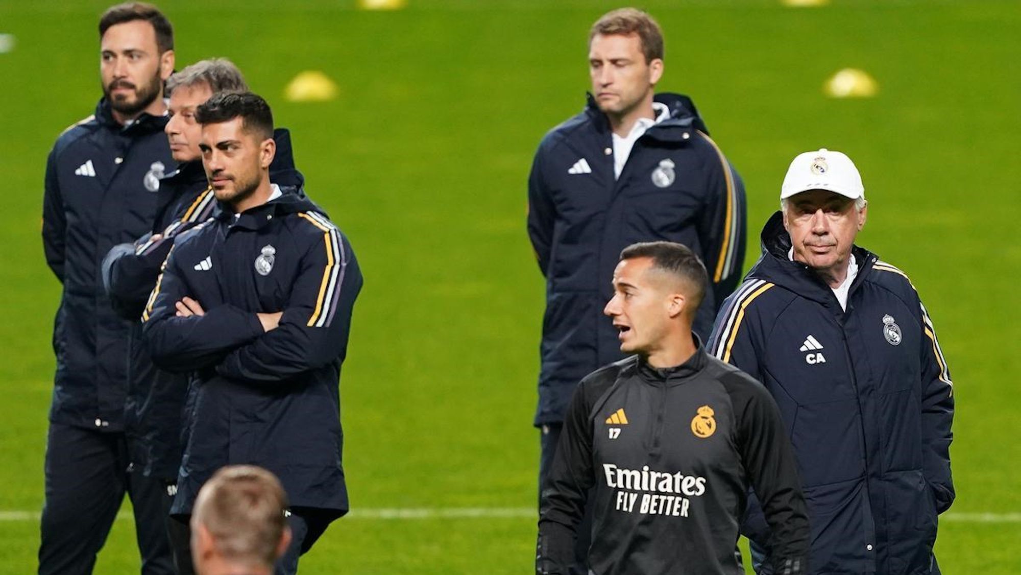 Cara a cara entre Ancelotti y un jugador de la plantilla, el italiano se lo ha dejado claro ...