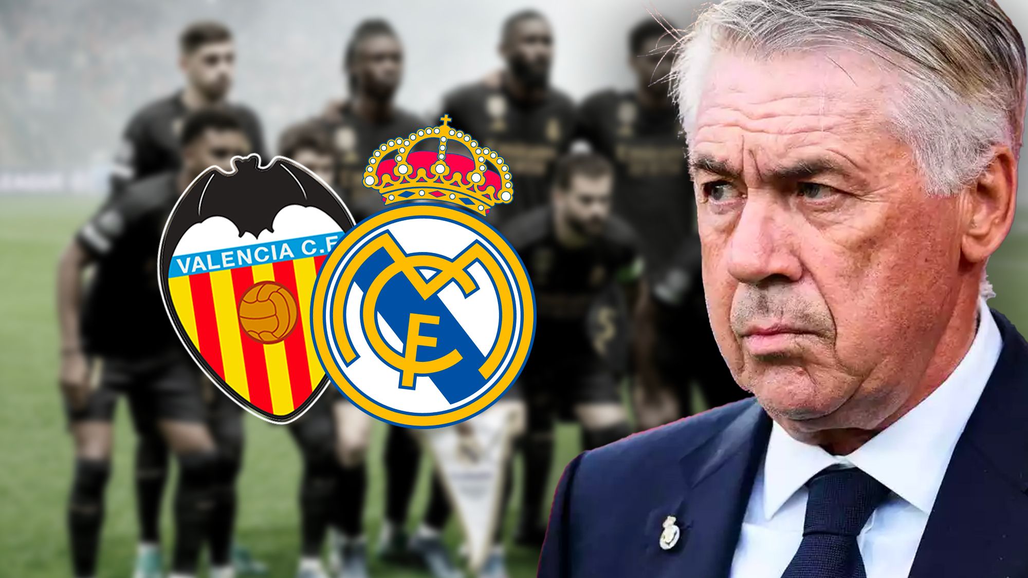 Ancelotti sorprende con su XI ante el Valencia, cargado de sorpresas: ya es oficial
