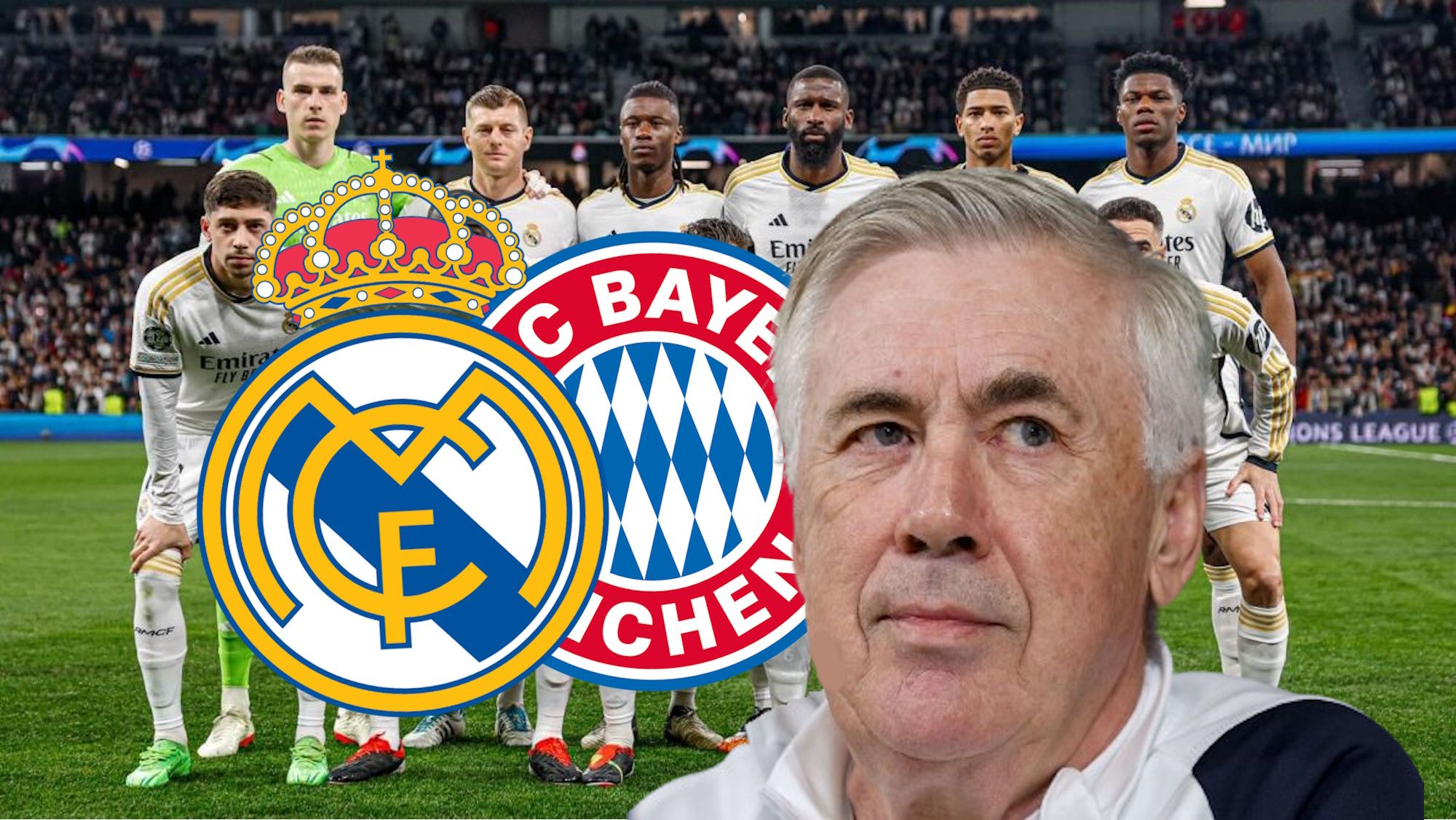 Ancelotti sale con todo ante el Bayern Ya hay once oficial del Real ...