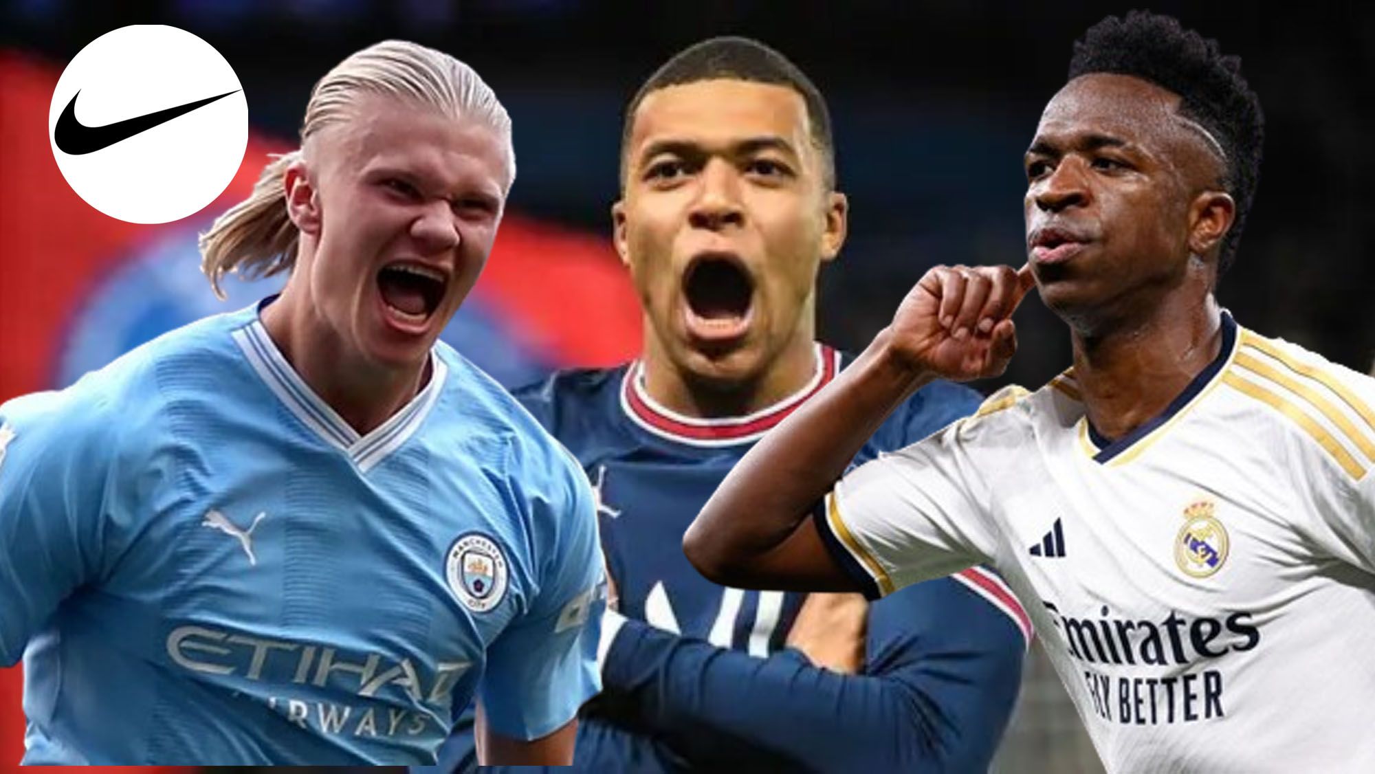 Nike ‘junta’ a Mbappé, Haaland y Vinicius y lanza un mensaje de lo más llamativo: “Muy pronto”