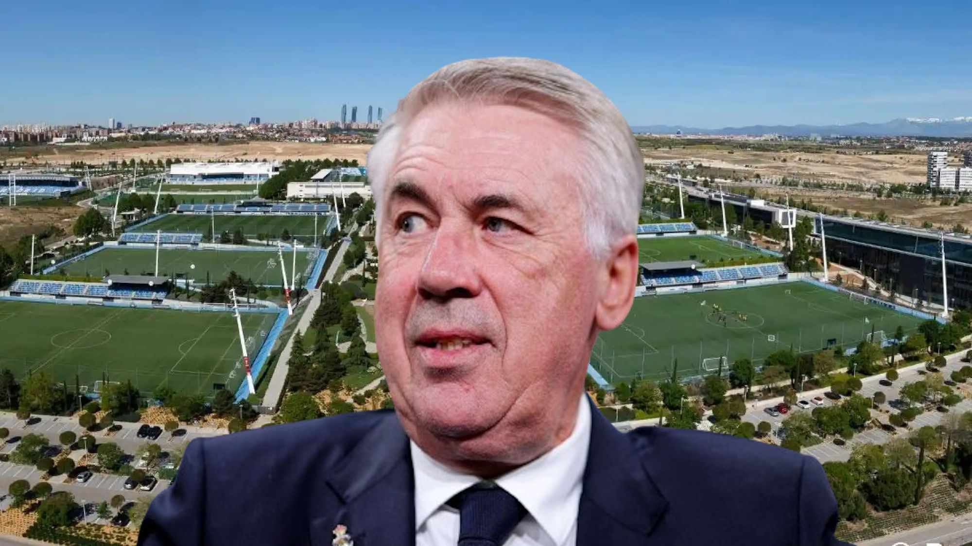 El primer jugador del Madrid que ha vuelto a Valdebebas, lleva días: Ancelotti, sorprendido