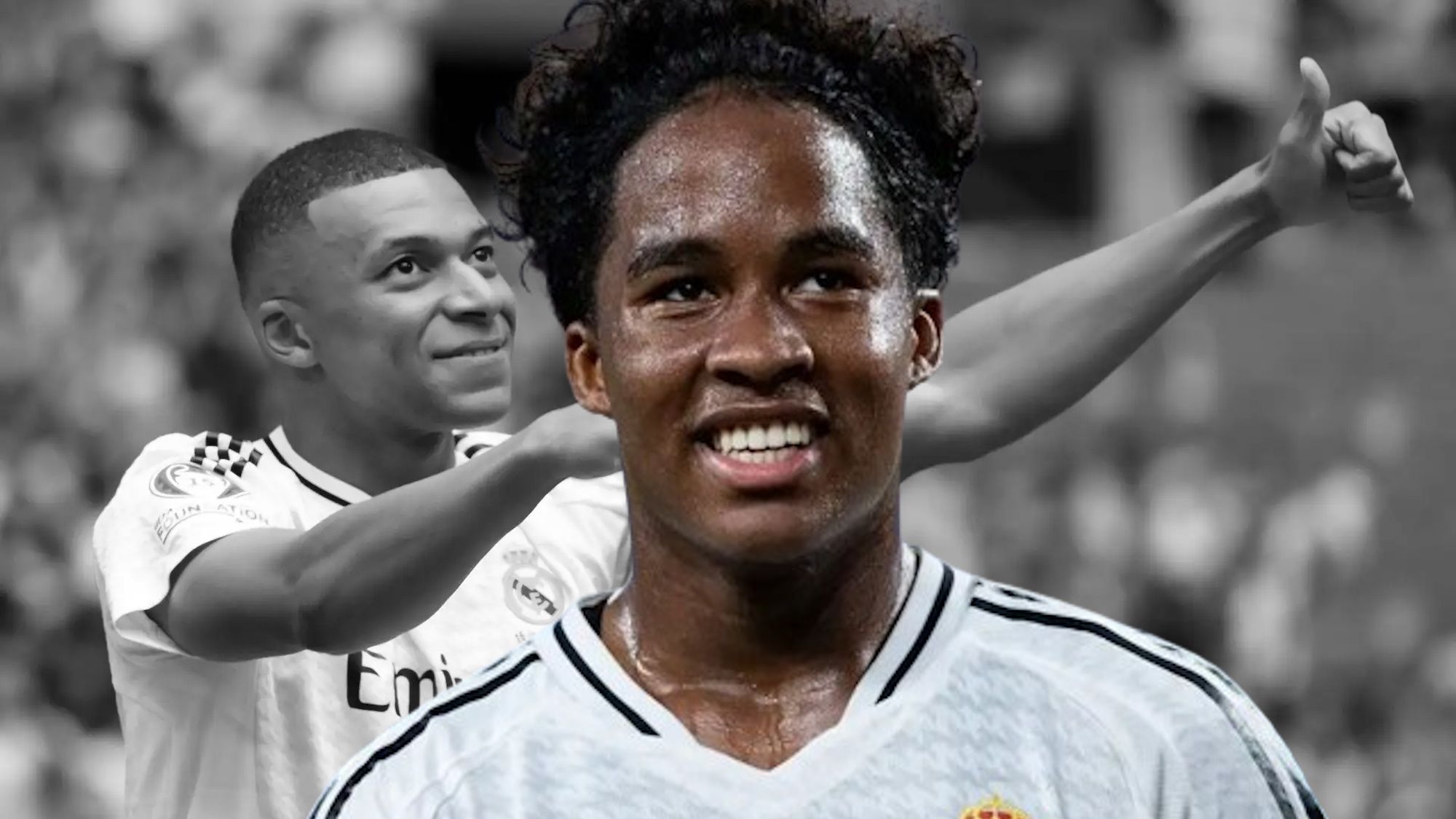 Endrick, fan nº1 de Mbappé, el brasileño sorprende al francés con su ...