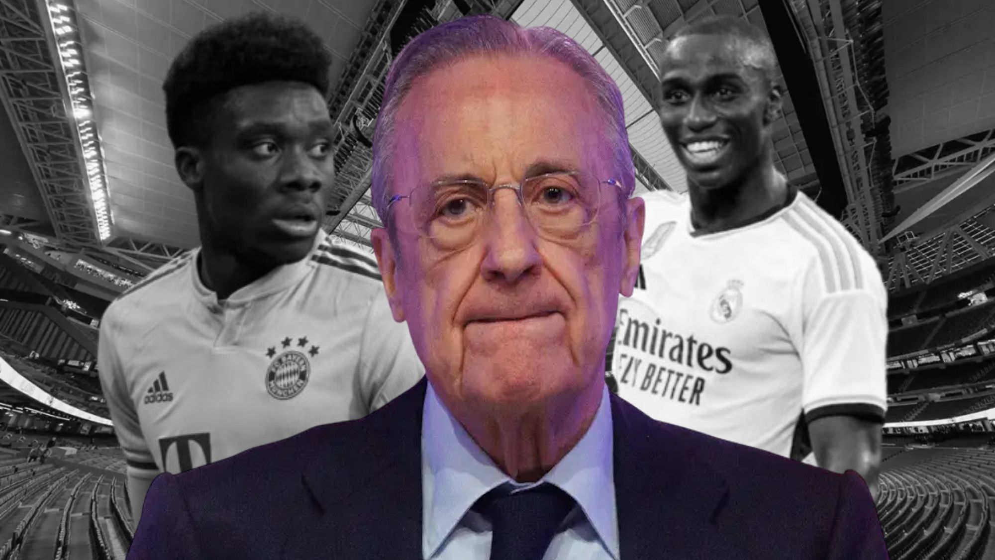 Llamada a Florentino, se ofrece para fichar en 2025: deja K.O. a Alphonso Davies y Mendy