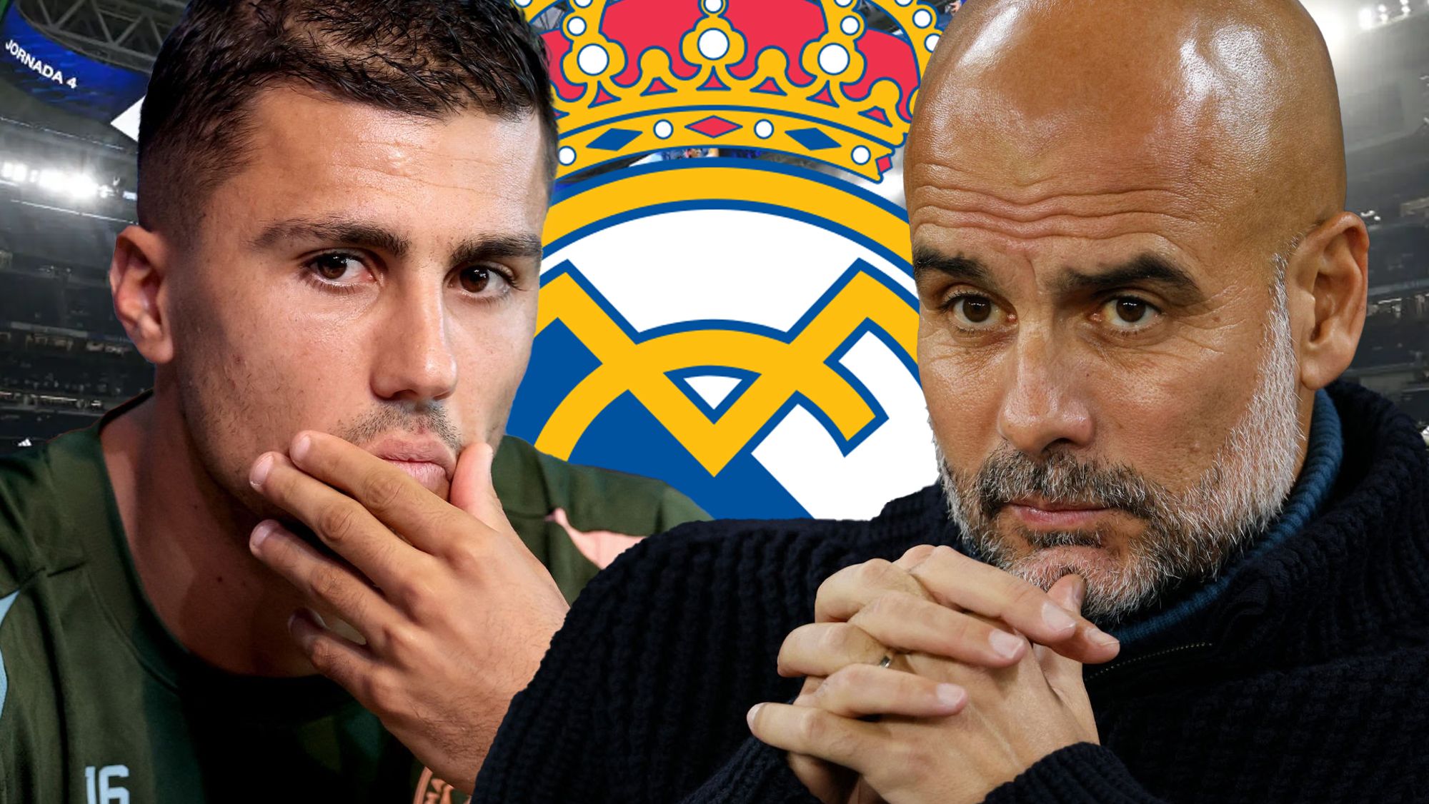 Guardiola mueve ficha y desvela la posible salida de Rodri hacia el Real Madrid: ya buscan sustituto