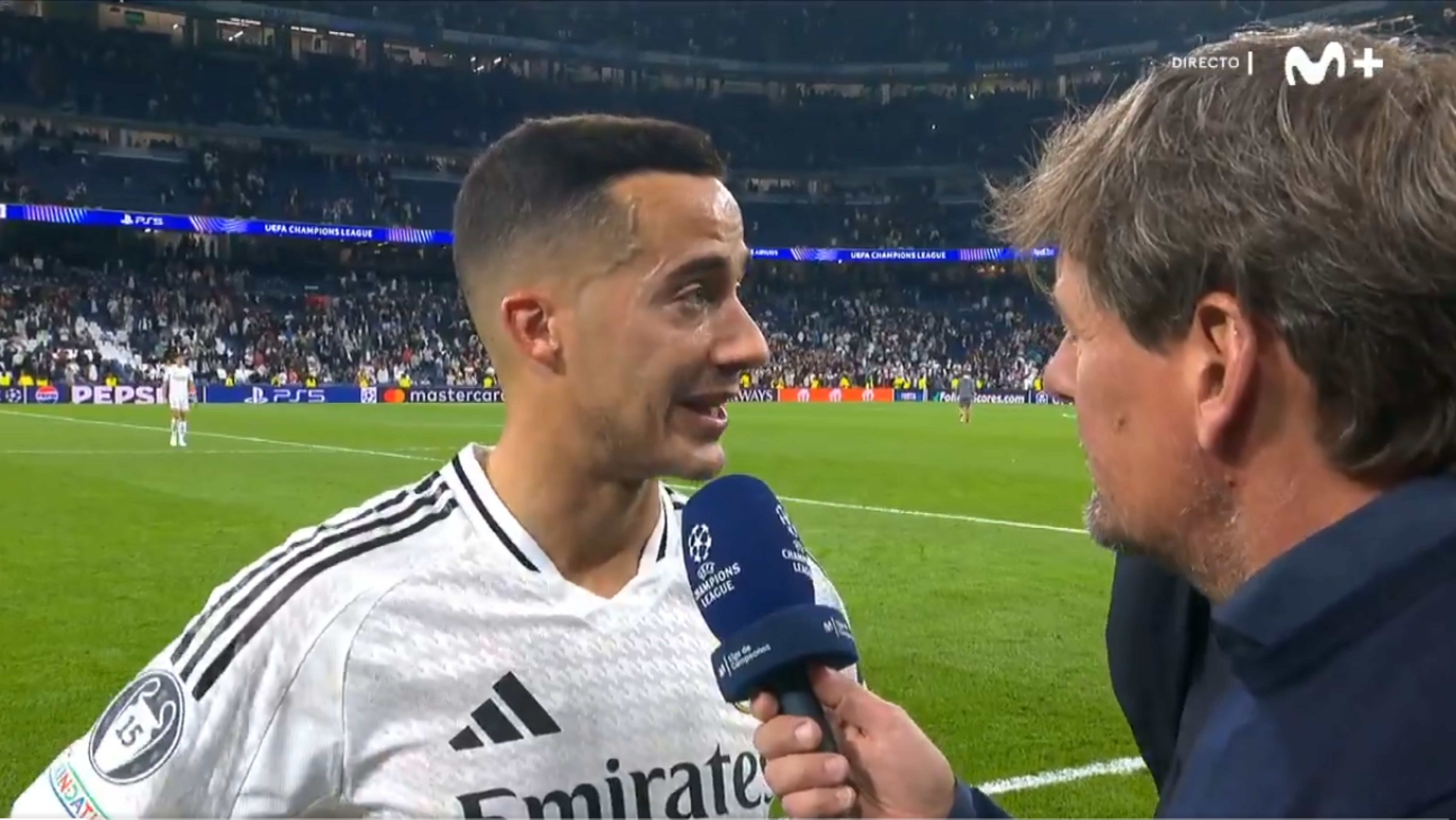 Lucas Vázquez, devastado y casi sin palabras tras perder ante el Milán ...