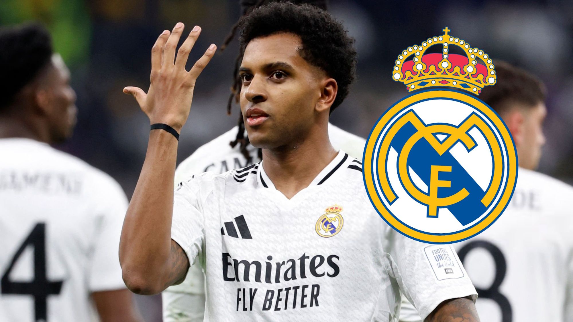 Rodrygo, con un 50% de posibilidades de seguir en el Real Madrid: opciones disponibles