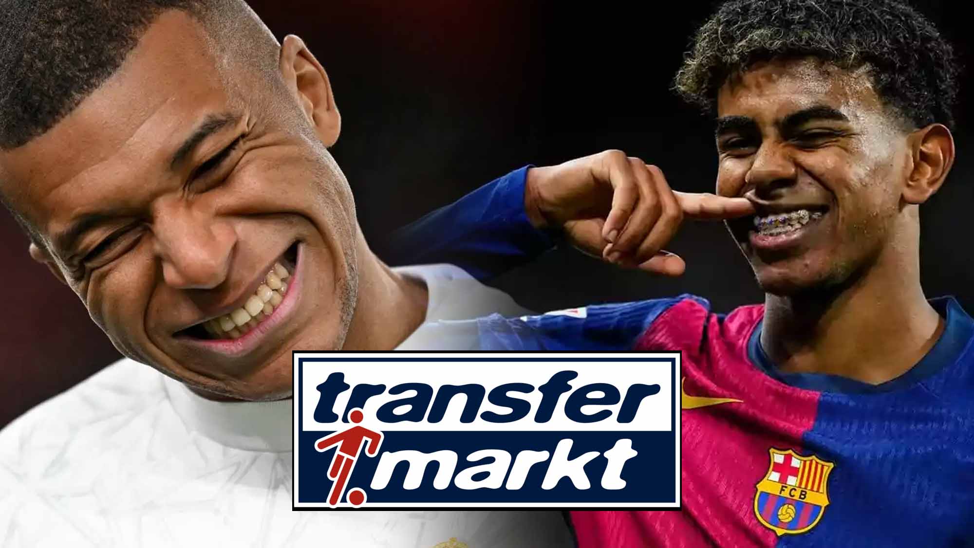 Transfermarkt' hace de las suyas con Mbappé y Lamine Yamal, cambio de ...