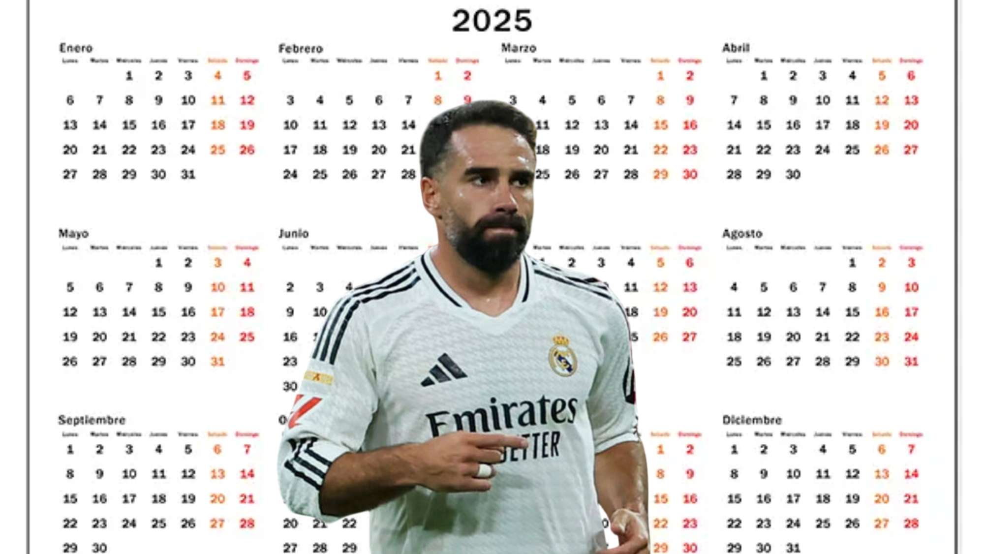 Dani Carvajal tiene fecha de regreso con el Real Madrid y es antes de ...