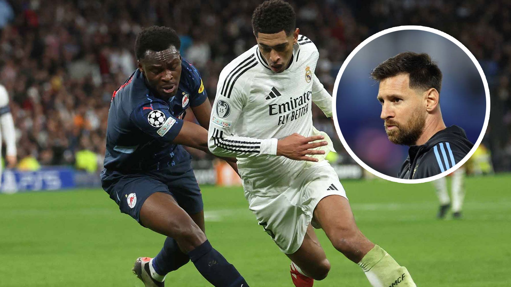 Jude Bellingham logra ante el Salzburgo un nuevo récord: iguala a Leo ...