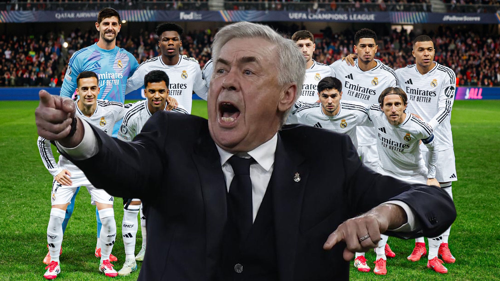 Pese a la victoria en Brest, Ancelotti se va directo a por uno de sus jugadores: "Que sea la ...