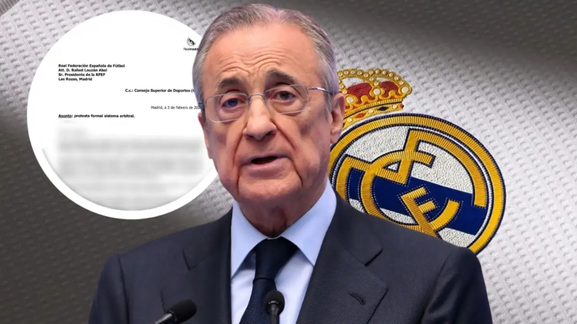 La carta íntegra del Real Madrid a la RFEF y el CSD, el club estalla ...