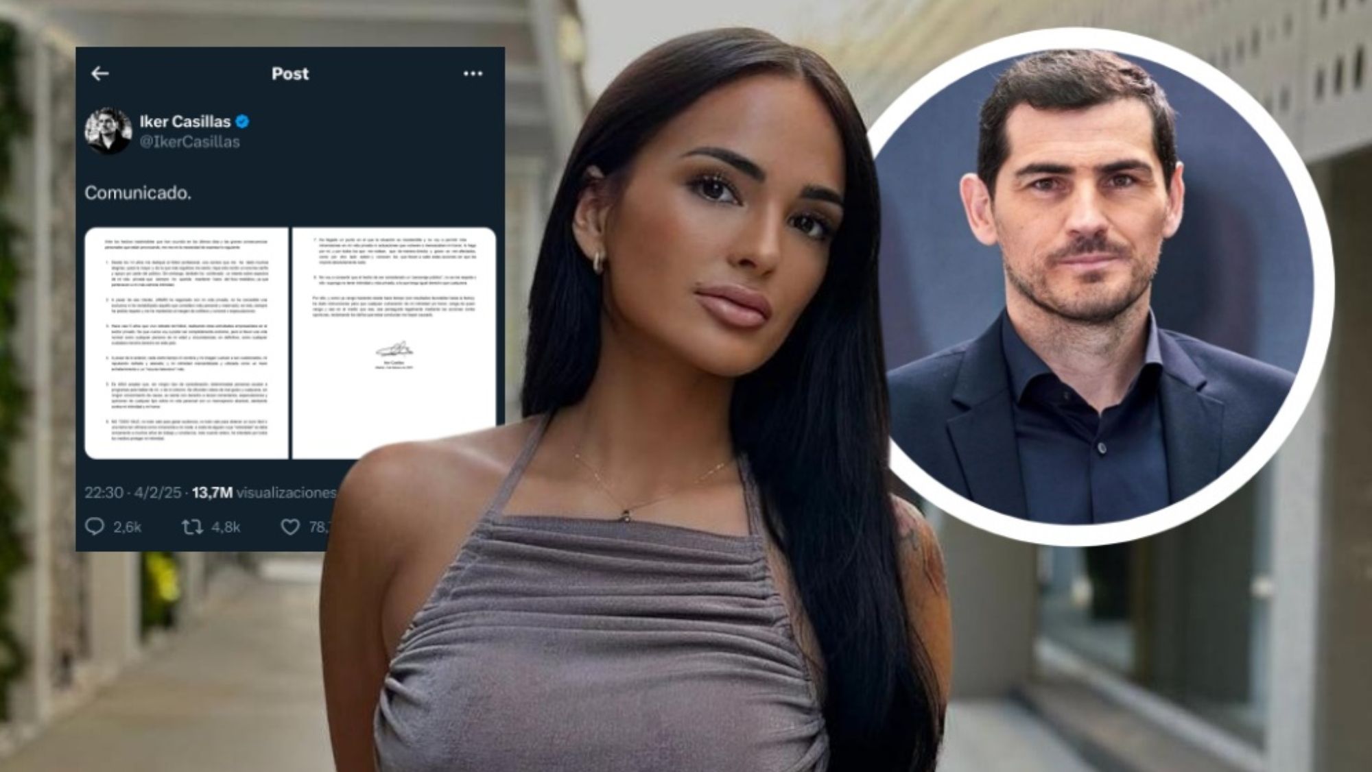 Claudia Bavel estalla tras el comunicado de Casillas anunciando medidas legales