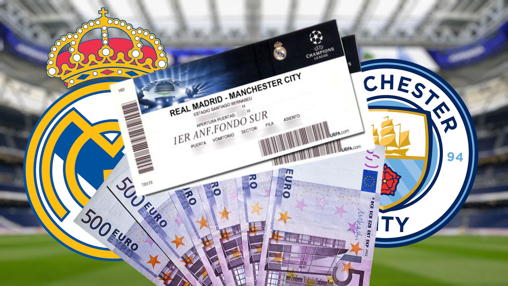 Cuánto valen las entradas para el partido de vuelta en el Bernabéu ...