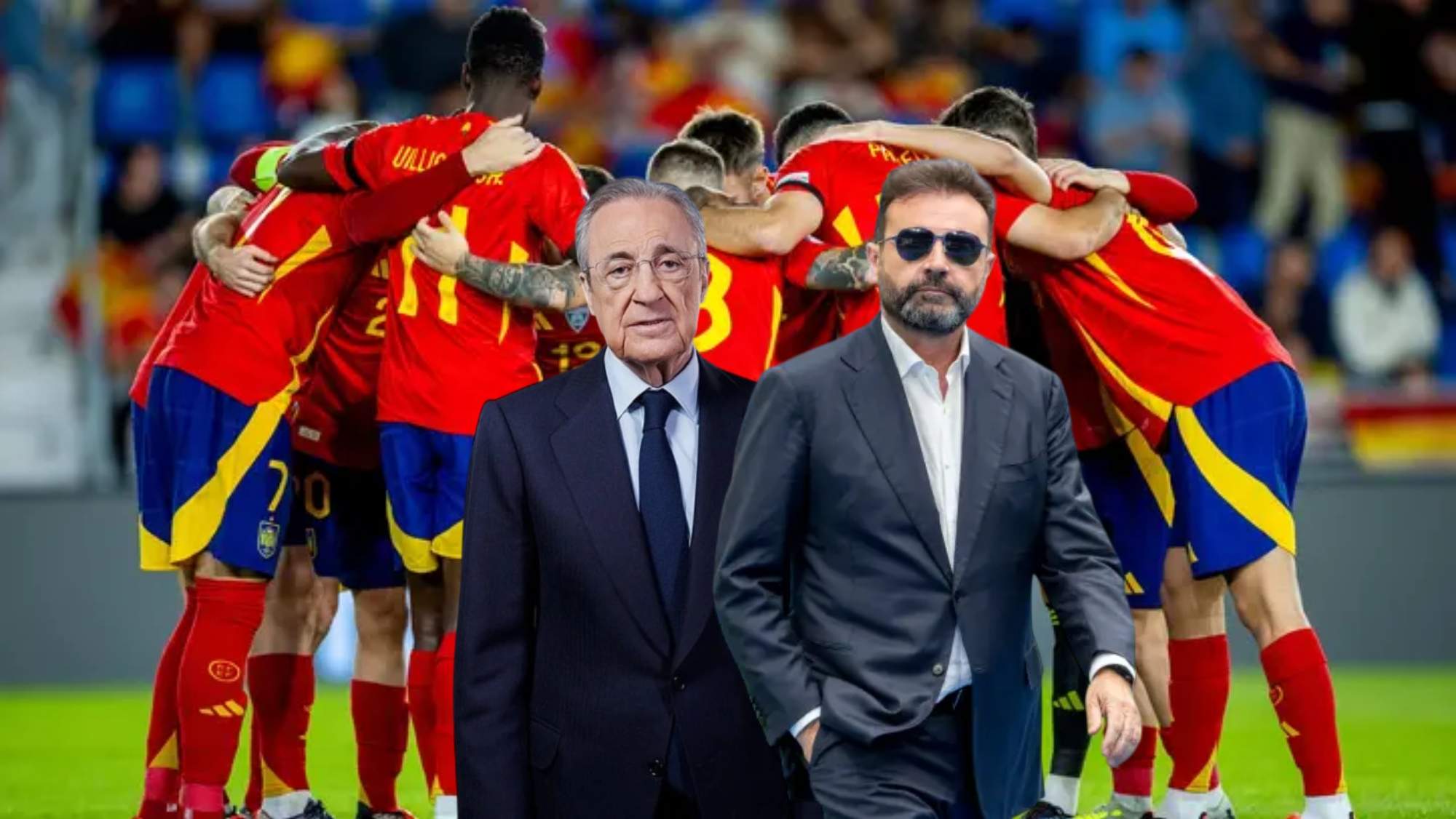 Florentino y JAS, atentos a los partidos de España para cerrar un fichaje