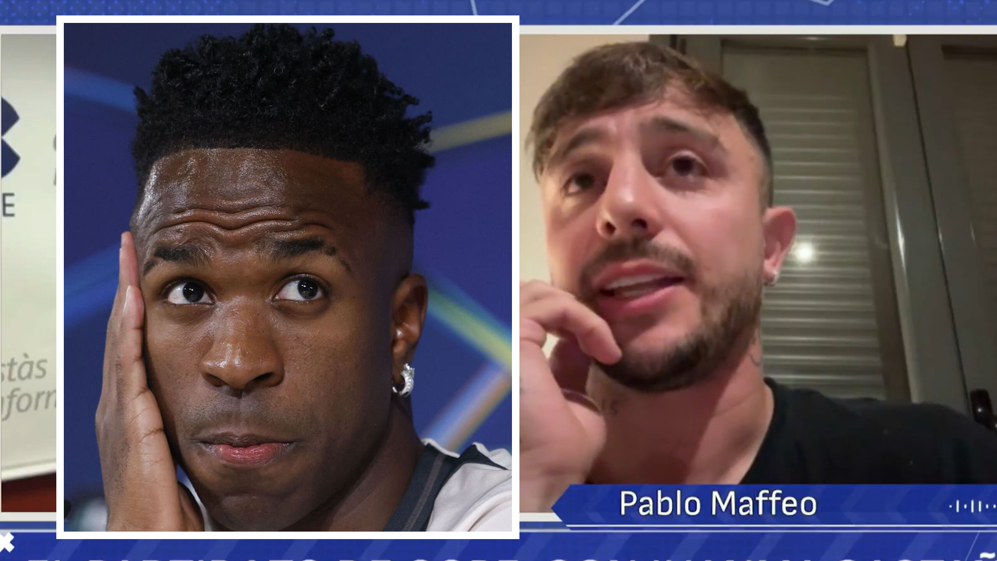 Lamentable acusación de Maffeo a Vinicius, ridículo: “Me aleja de la ...