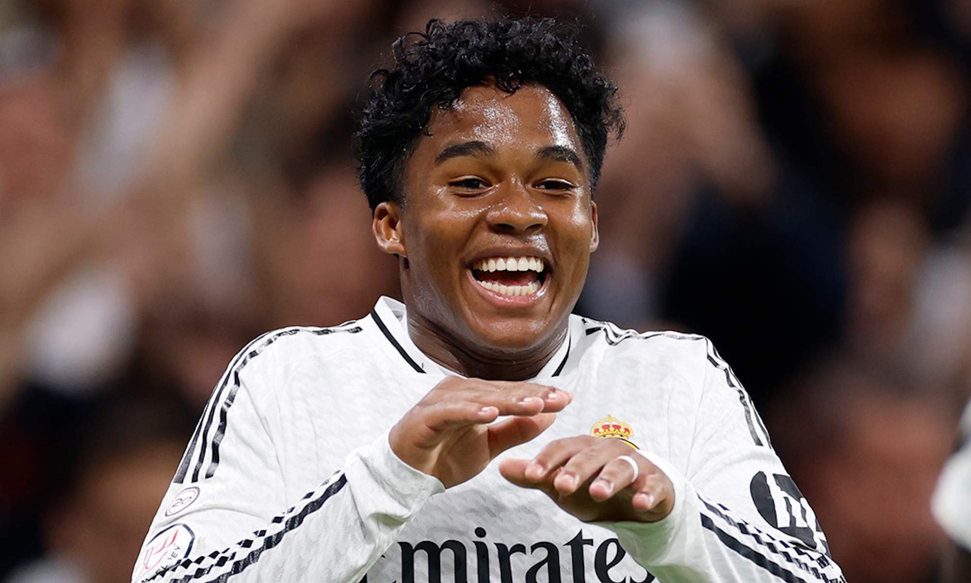 El gesto de Endrick tras anotar el 1-1 que deja sin palabras a Florentino