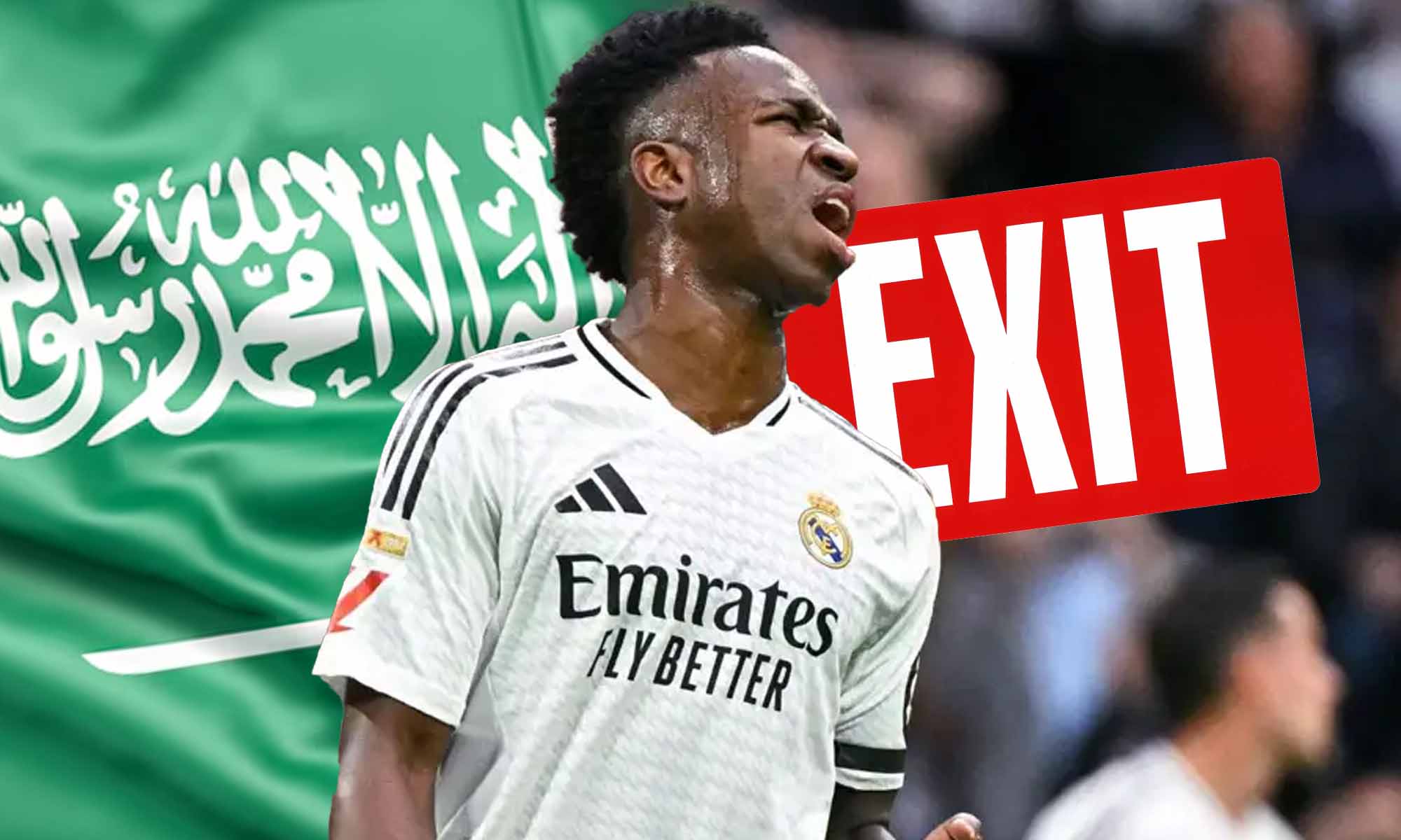 Insisten con la salida de Vinicius a Arabia y el Real Madrid se posiciona