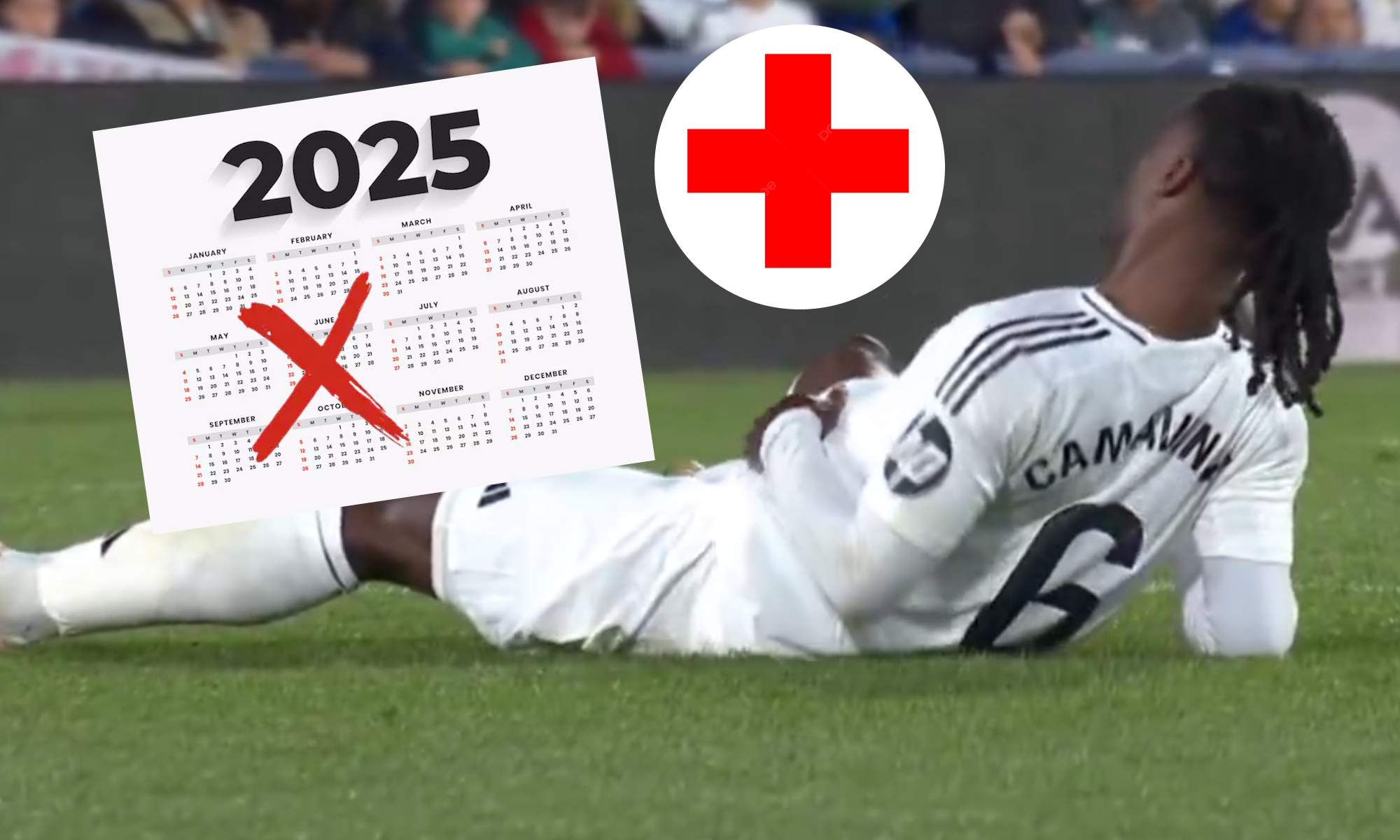 Qué tiene Camavinga y tiempo de baja del francés: lesión muy grave