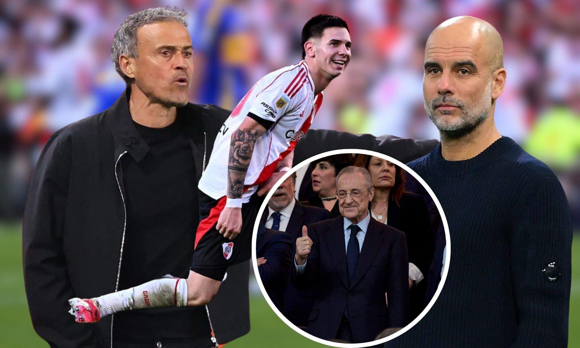 K.O. a Guardiola y Luis Enrique, Mastantuono escoge equipo tras el OK ...