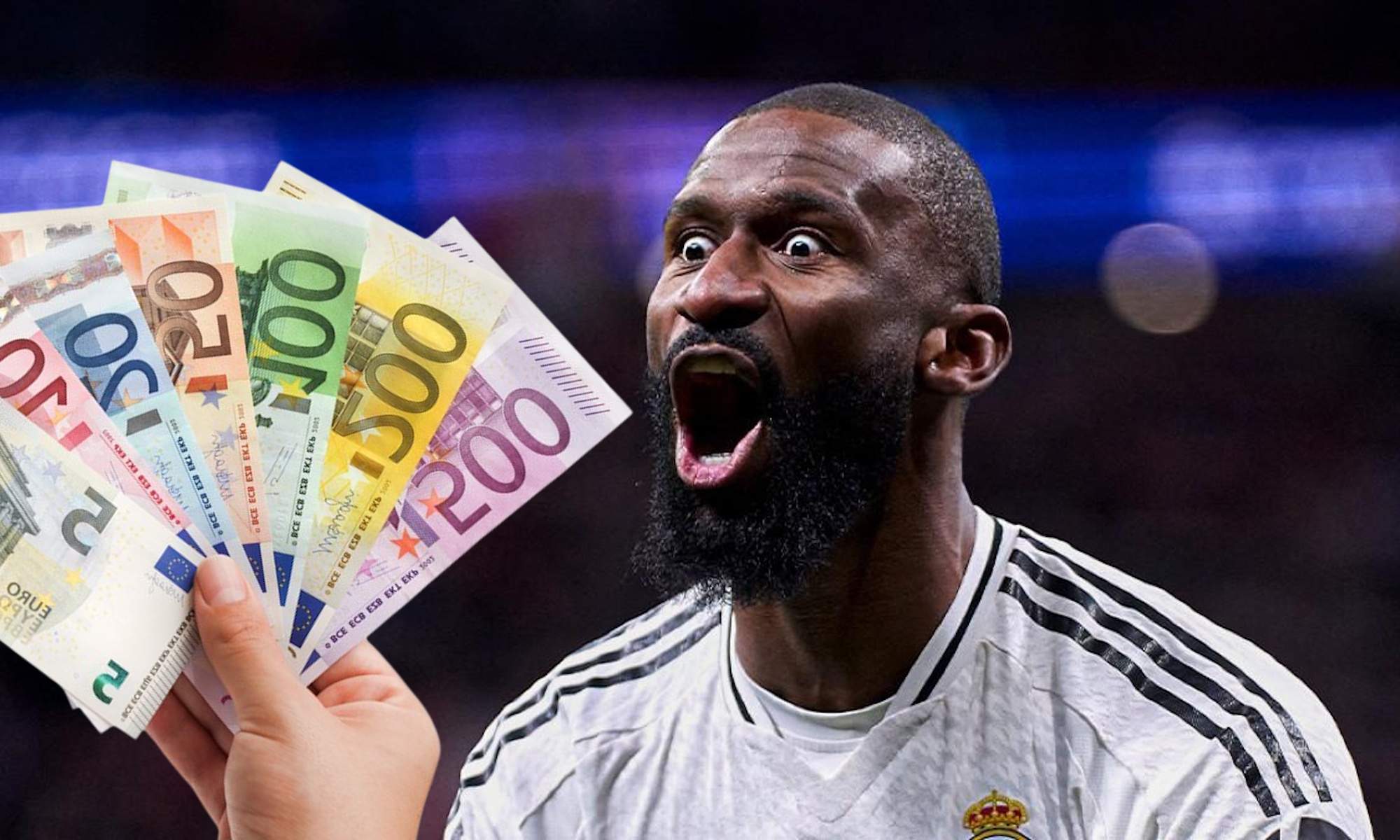 Rüdiger recibe una suculenta oferta y su futuro en el Real Madrid está ...