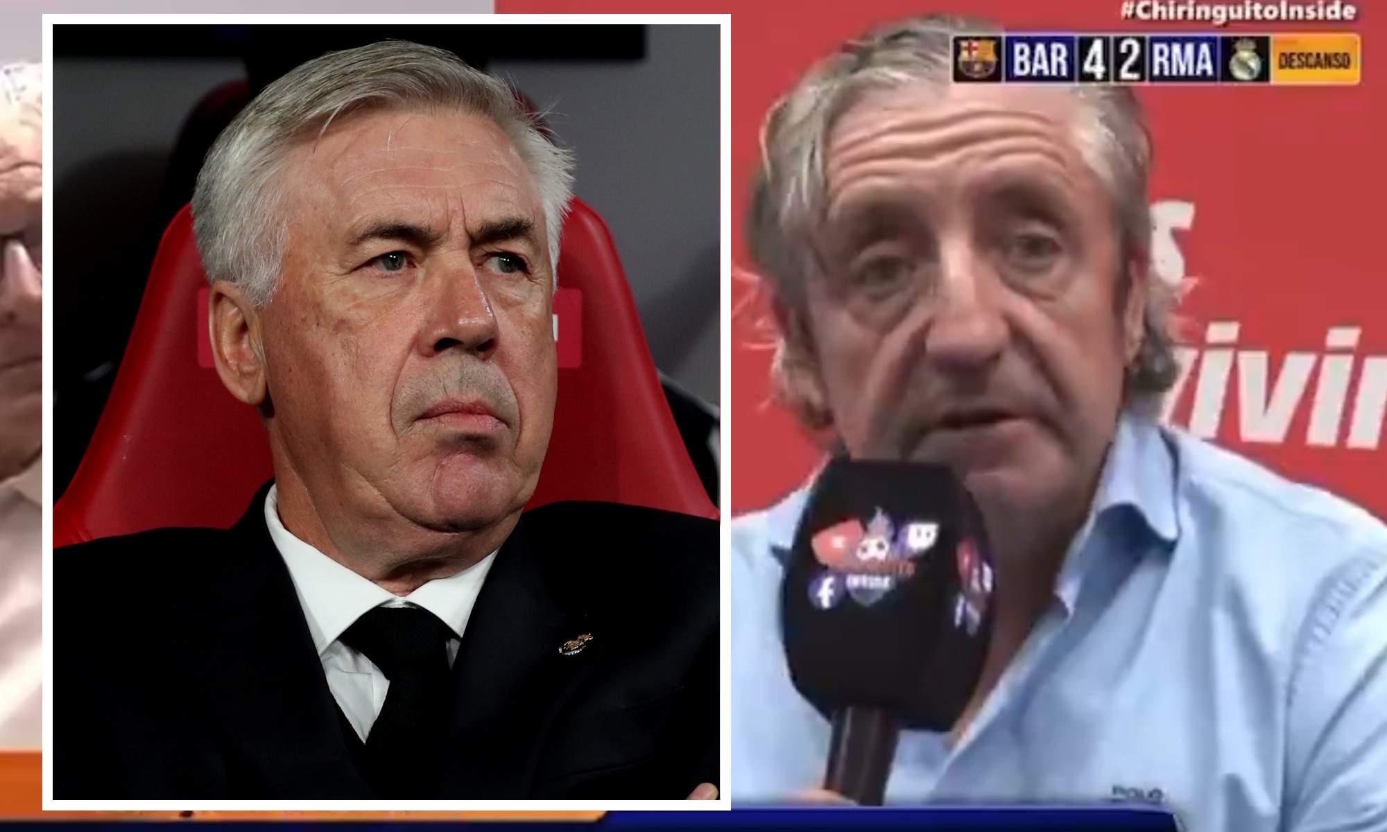 Pedrerol no se corta y hace un vaticinio muy duro sobre el Clásico ...