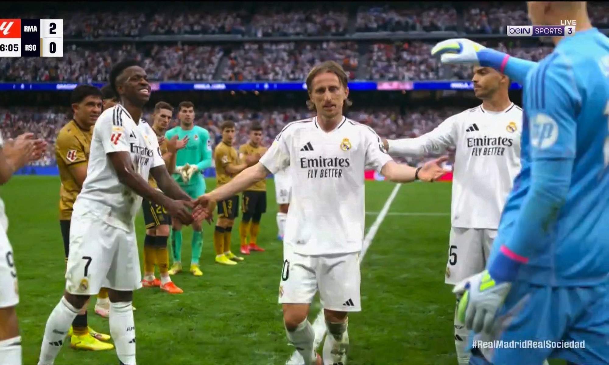 Emocionante, así fue la despedida de Luka Modric del Bernabéu