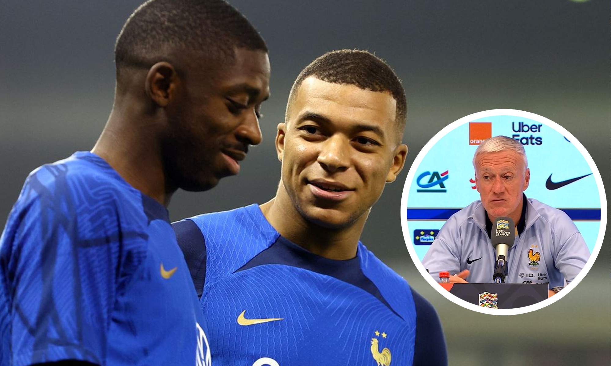 Deschamps le 'quita' el Balón de Oro a Dembelé para 'dárselo' a Mbappé ...