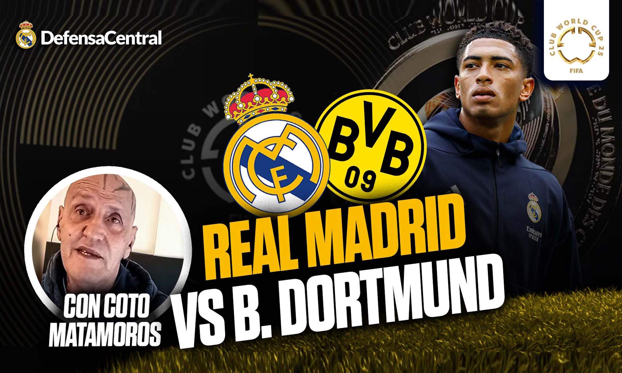 En directo, en Defensa Central, la tertulia del Real Madrid - Dortmund