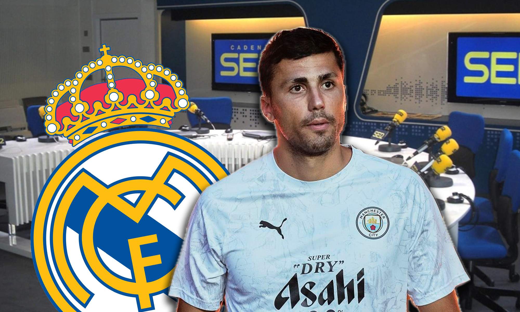 La SER confirma el fichaje, Rodri está como loco por llegar al Real Madrid